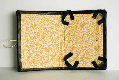 Monogrammed E-book Reader Cover DIY