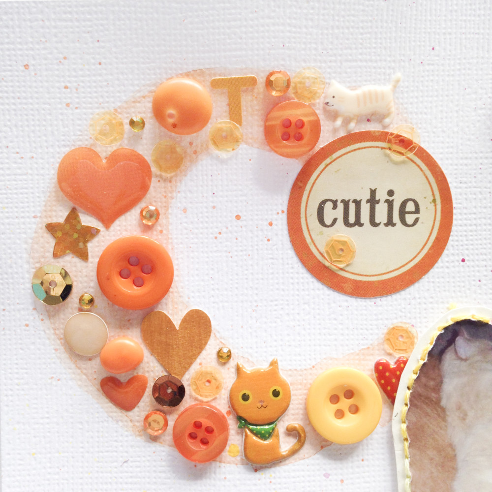 CUTE Scrapbook Layout 2