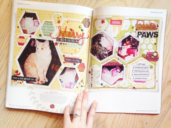 Canadian Scrapbooker Layouts